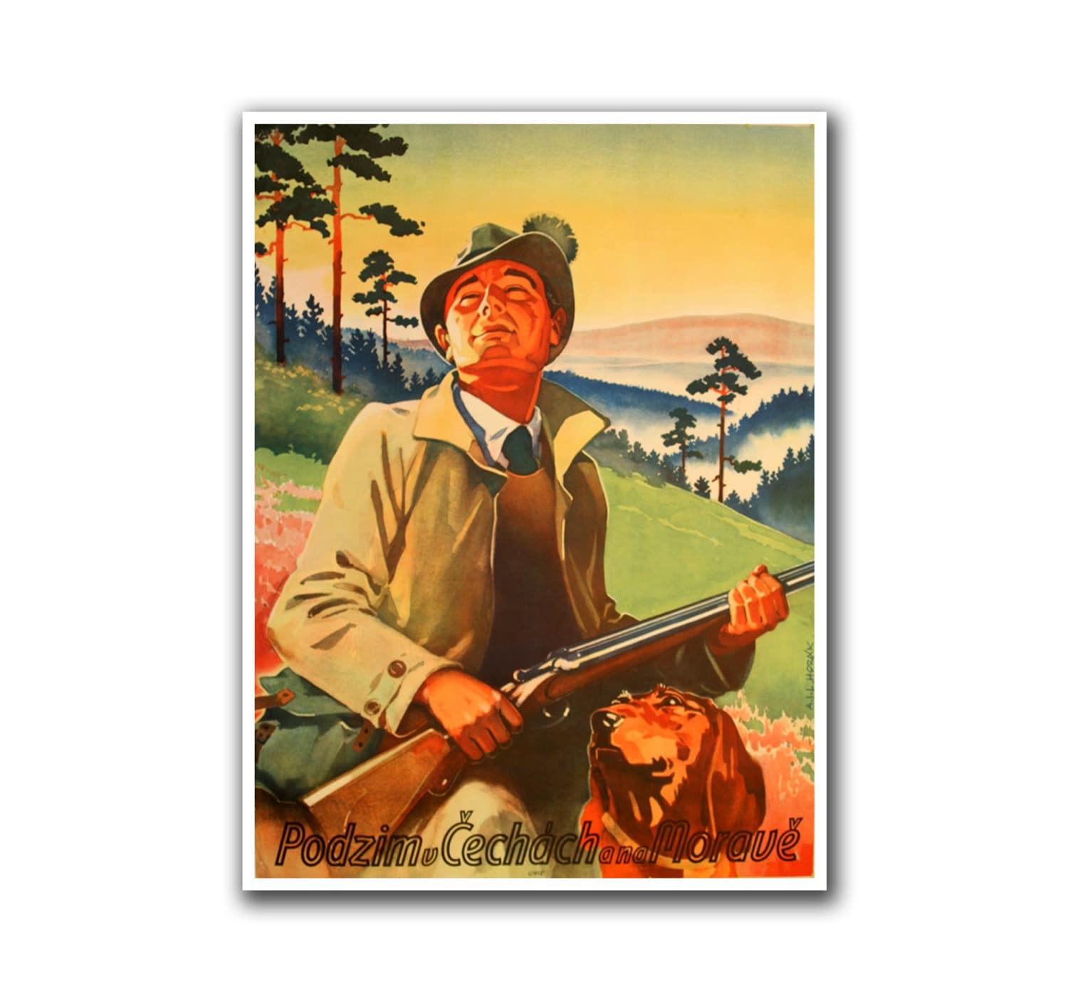 Vintage Rabbit Hunting