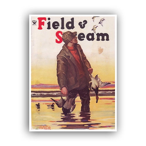 Duck Hunting Art Home Decor Sports Poster Wall Art Print - Etsy