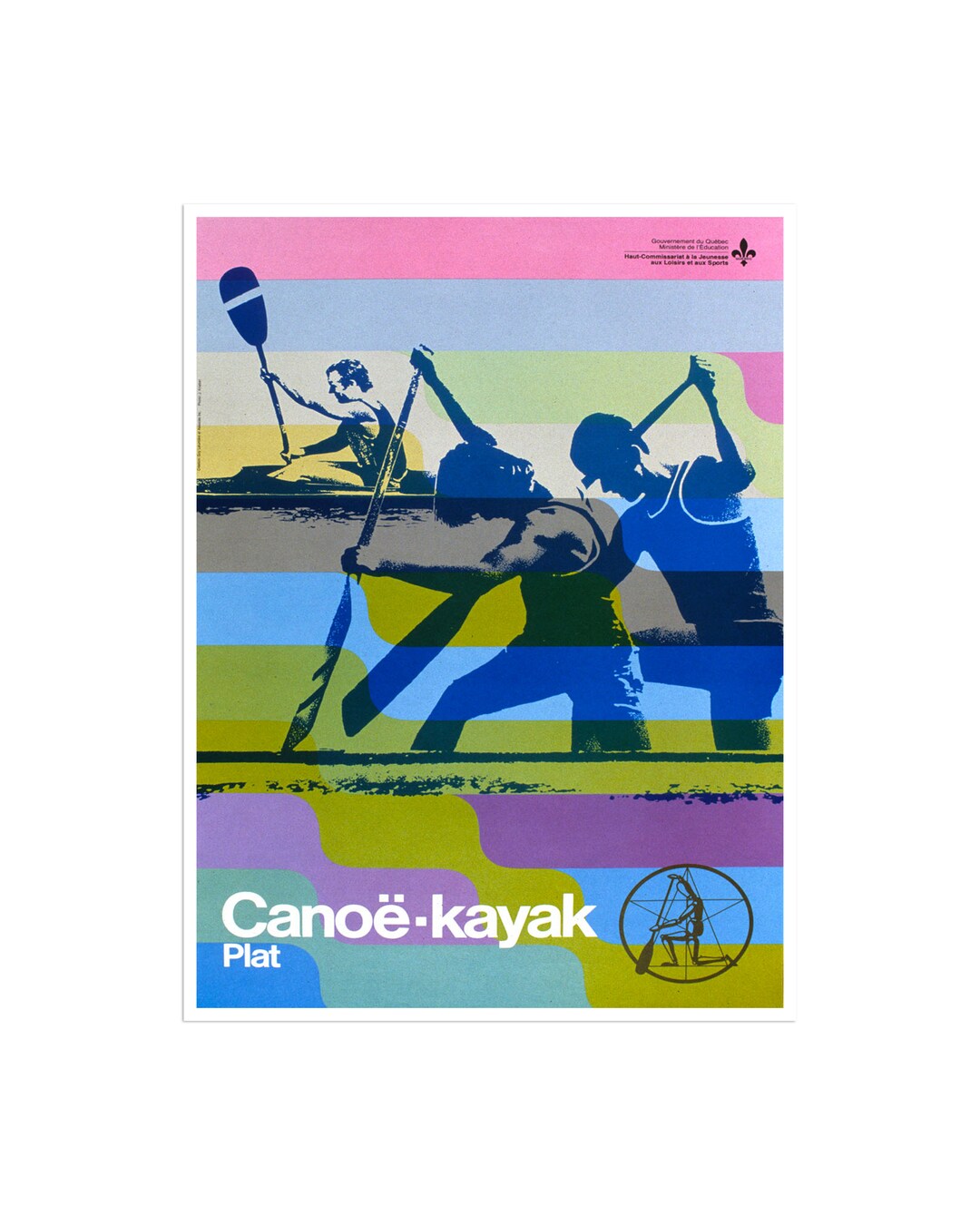 Kayaking Poster Vintage Canoe Art Print Sport Home Decor H331 - Etsy