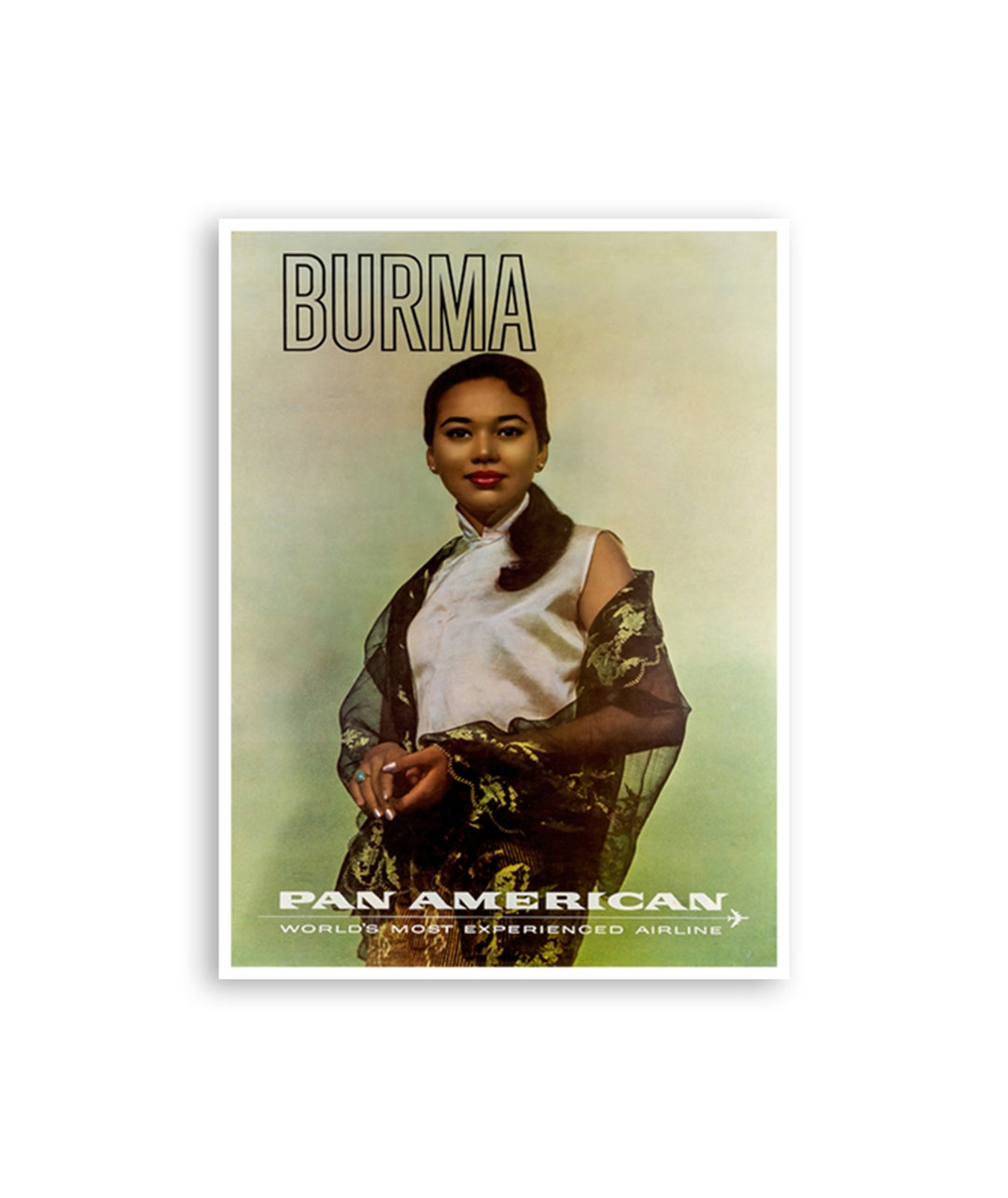 Myanmar Art Burma Travel Poster Asian Decor (H1301) - Etsy