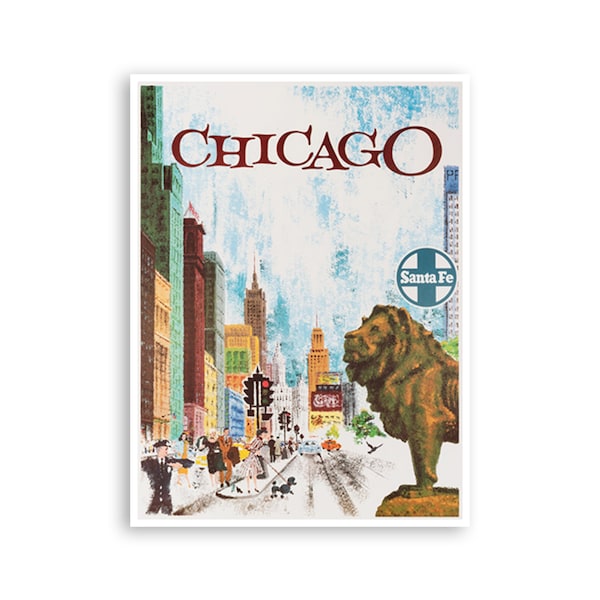 Chicago Poster - Etsy