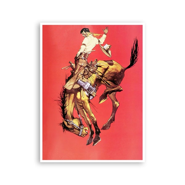 Vintage Rodeo Poster - Etsy