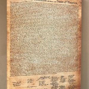 Acrylic Declaration of Independence Wall Sign, Gift for Dad, Patriotic ...