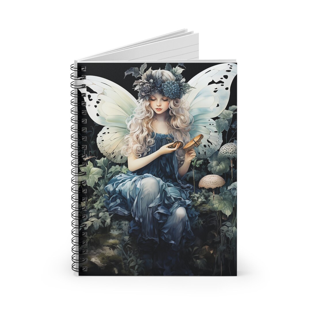 Victorian Fairy Fantasy Spiral Notebook - Ruled Line - Etsy
