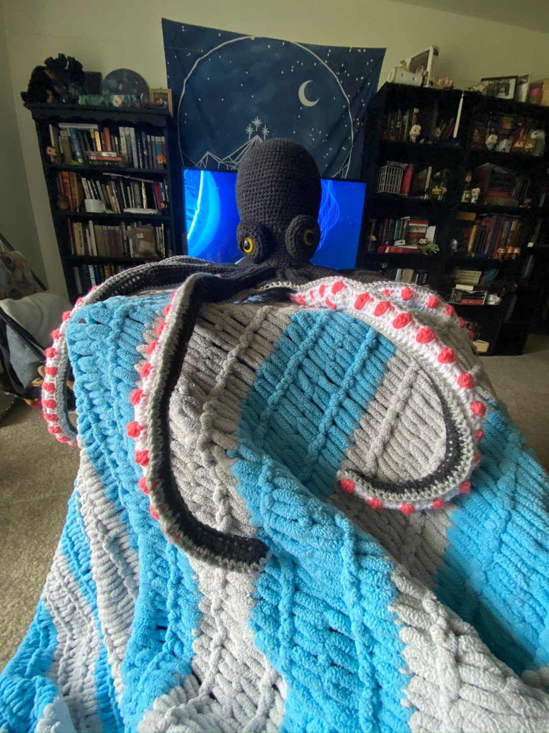 Crochet Octopus, Large Amigurumi Octopus, Custom Made! - Etsy