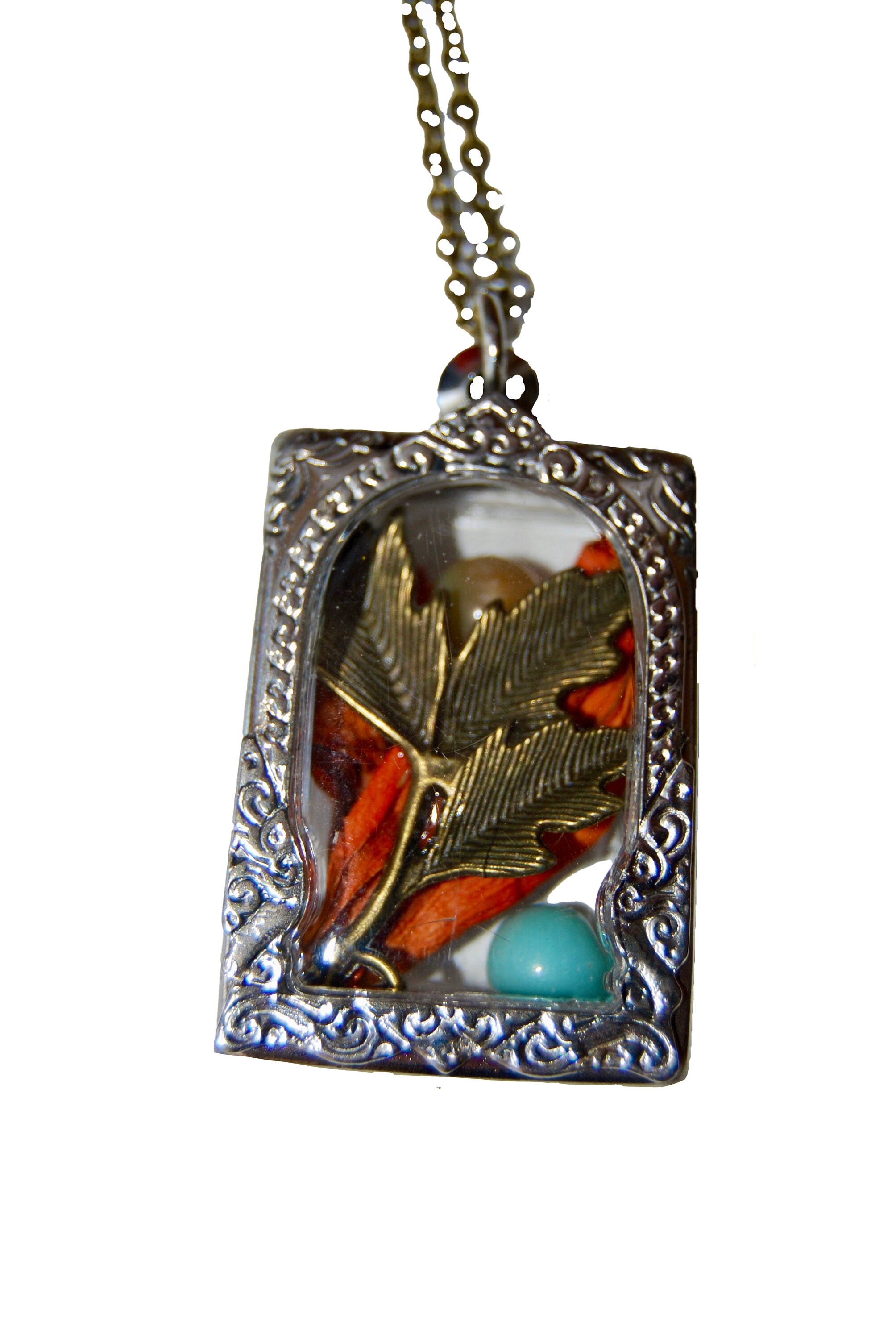 Ode to Maxfield Parrish Shadow Box Curio Necklace - Etsy