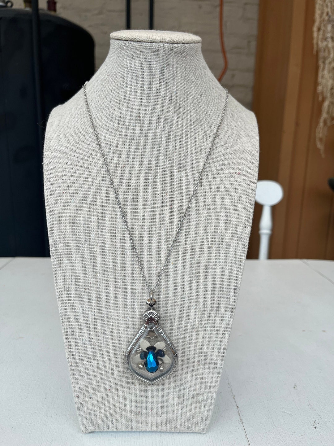 Star Kaleidoscope Shadow Box Curio Necklace - Etsy