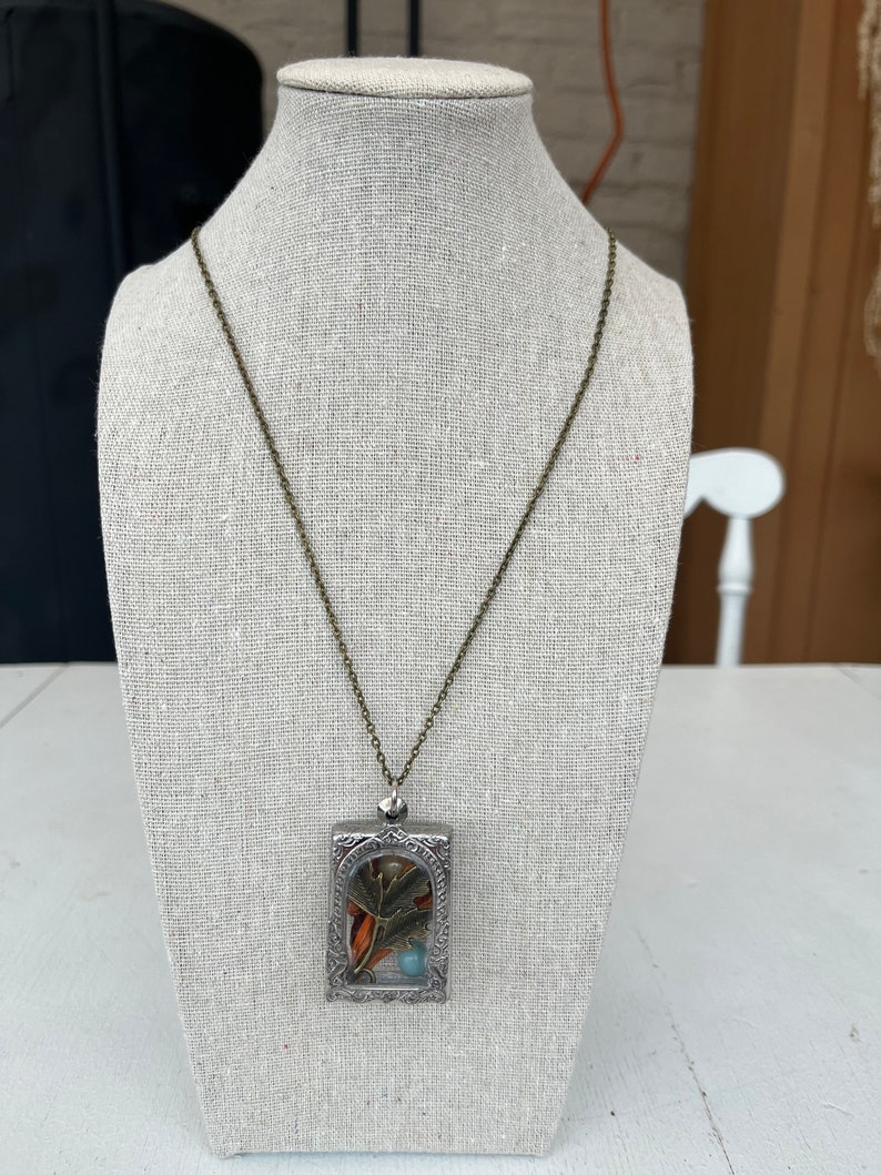 Ode to Maxfield Parrish Shadow Box Curio Necklace - Etsy