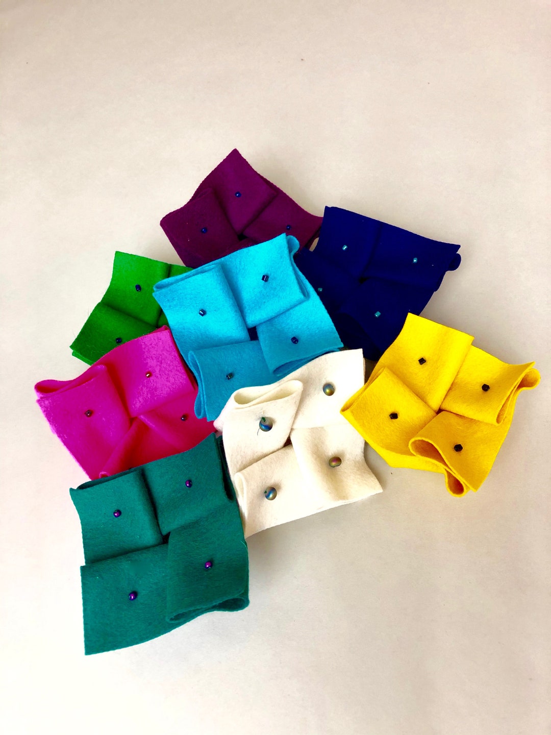 Felt Origami Style Mojo Bags - Etsy