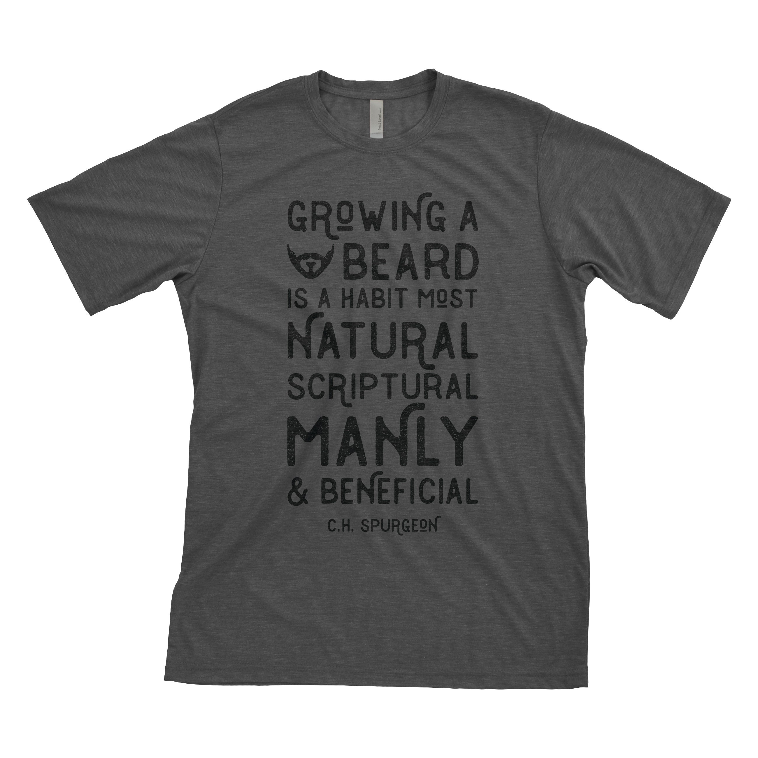 Spurgeon Quote Growing a Beard is a Habit Most Natural - Etsy