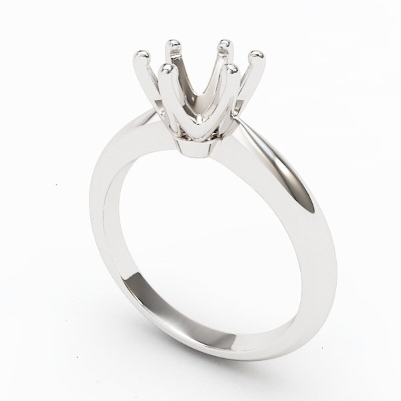 Solitaire Setting - Etsy