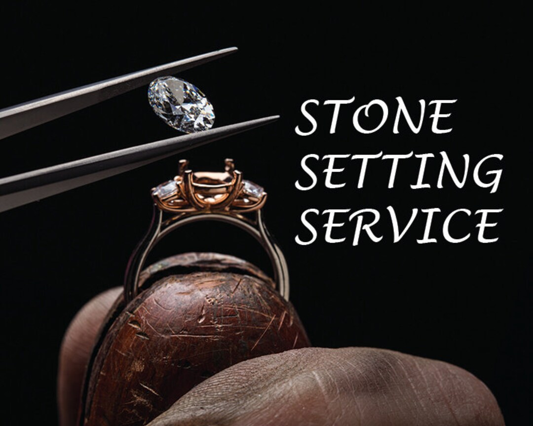 Diamond & Gemstone Stone Setting - Etsy