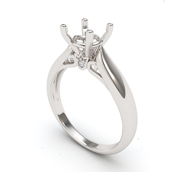 Solitaire Setting - Etsy