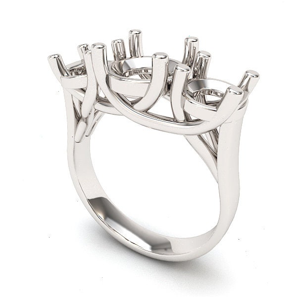 14 Carat Gold Ring Settings Without Stone - Etsy