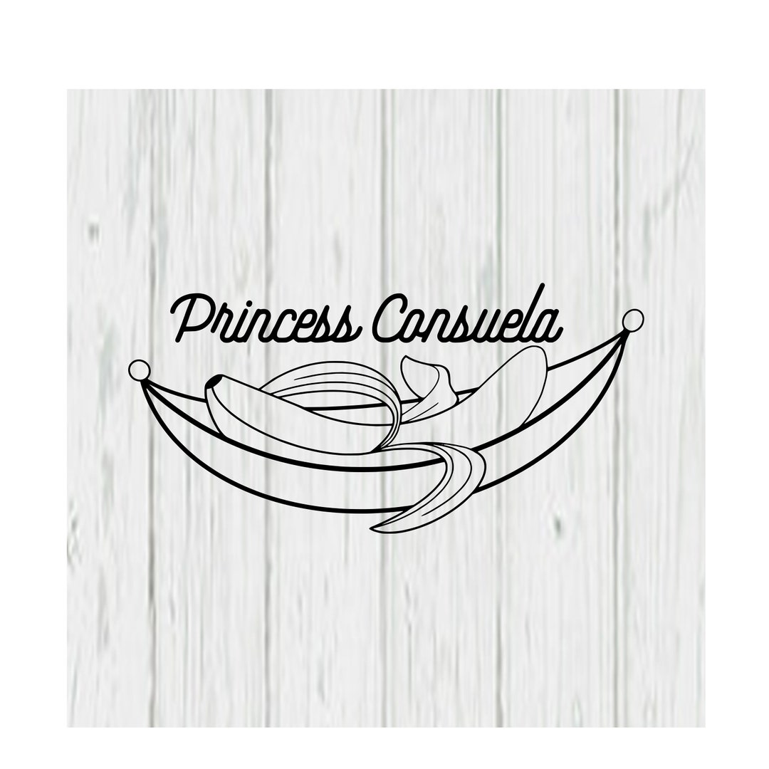 Princess Consuela Banana Hammock | Svg, Png, Pdf, and Dxf *digital File ...