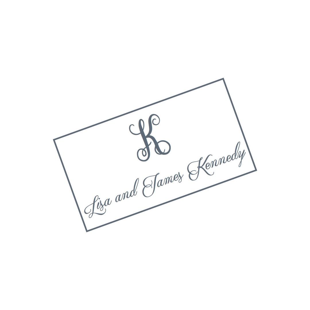 Personalized Family Enclosure Cards Calling Card Family Enclosure Card ...