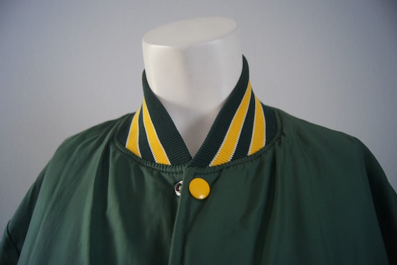 Vintage High School Bomber Jacket Nylon Made in USA H… - Gem