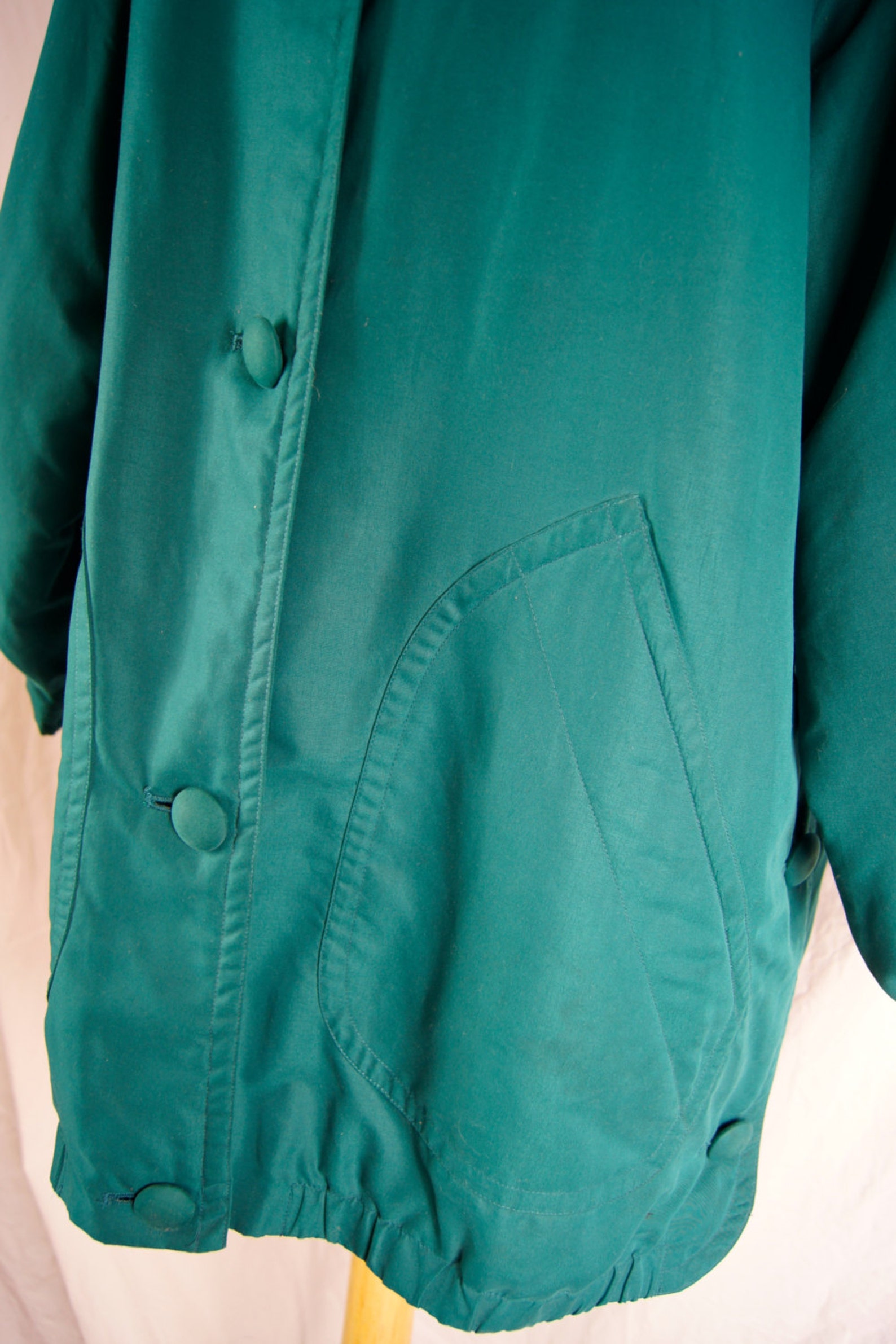 Vintage Norm Thompson Jacket 1980s Plus Size Green - Etsy