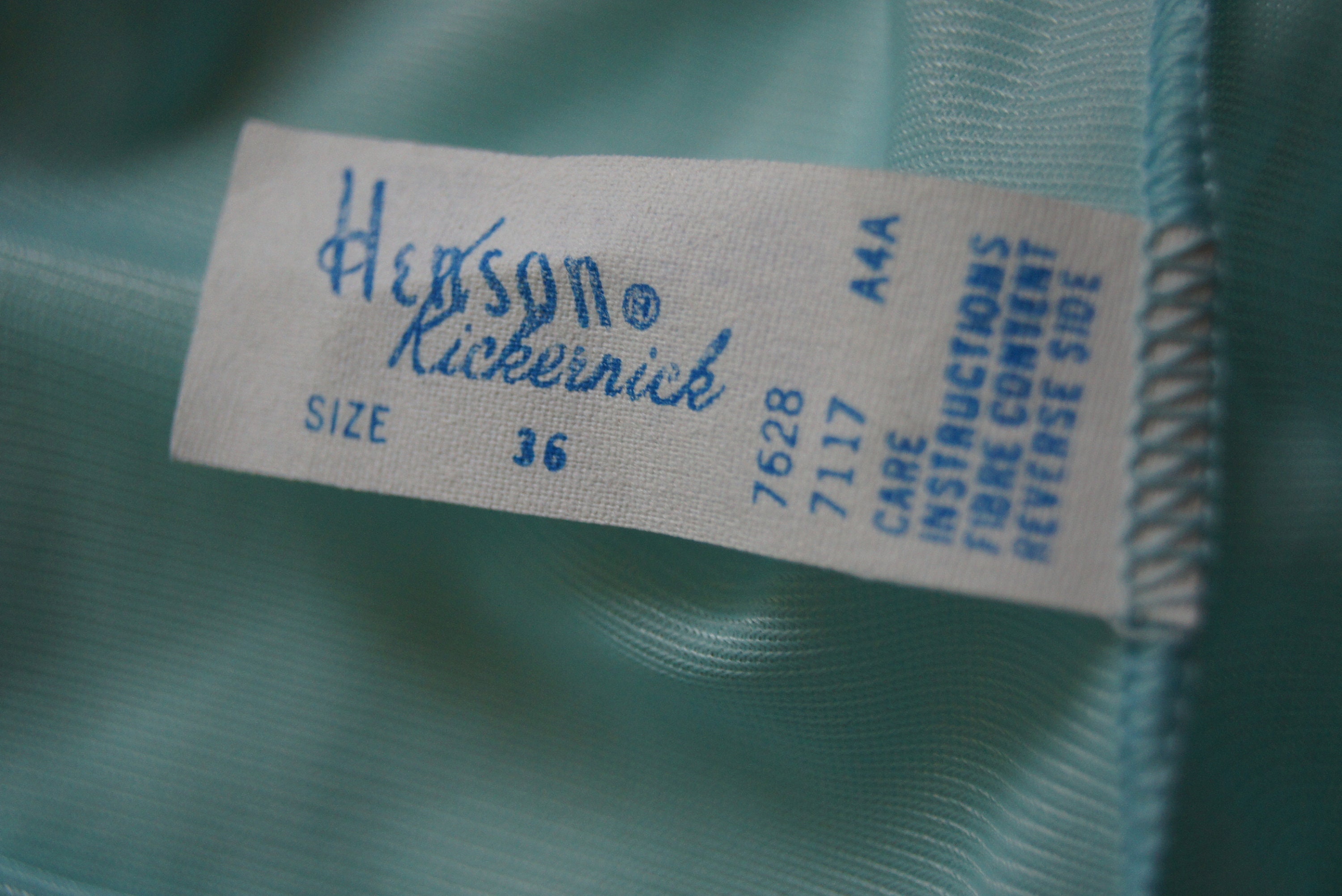 Vintage Lingerie 1960s HENSON KICKERNICK Light Green Size 36 - Etsy