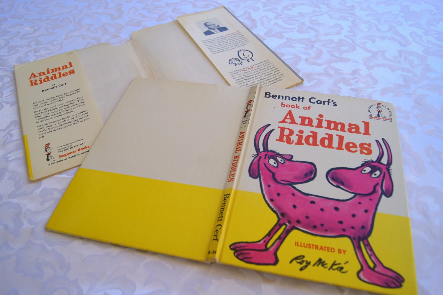 Bennett Cerf's Book of Animal Riddles Illustrated by Roy Mckie Beginner ...