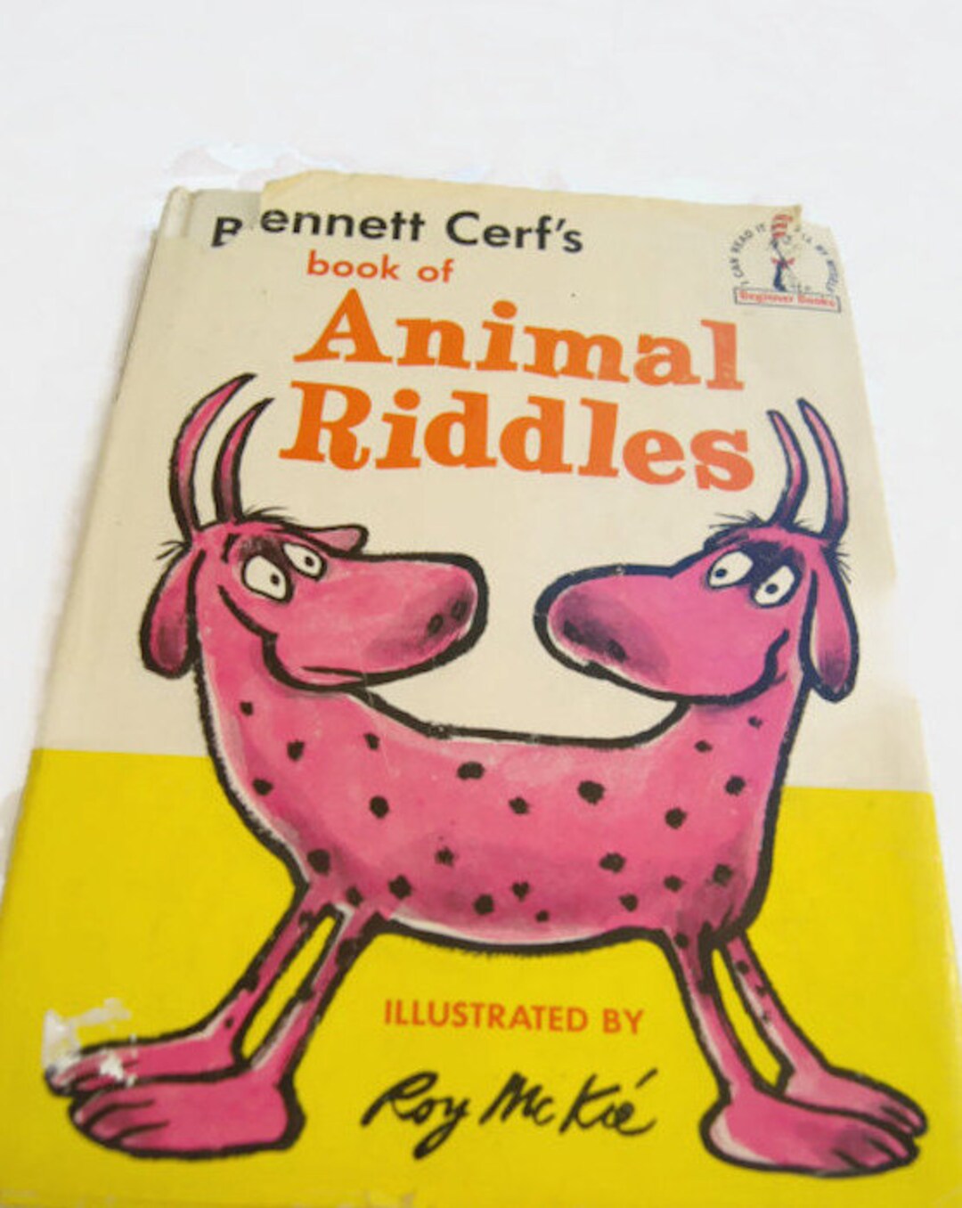 Bennett Cerf's Book of Animal Riddles Illustrated by Roy Mckie Beginner ...