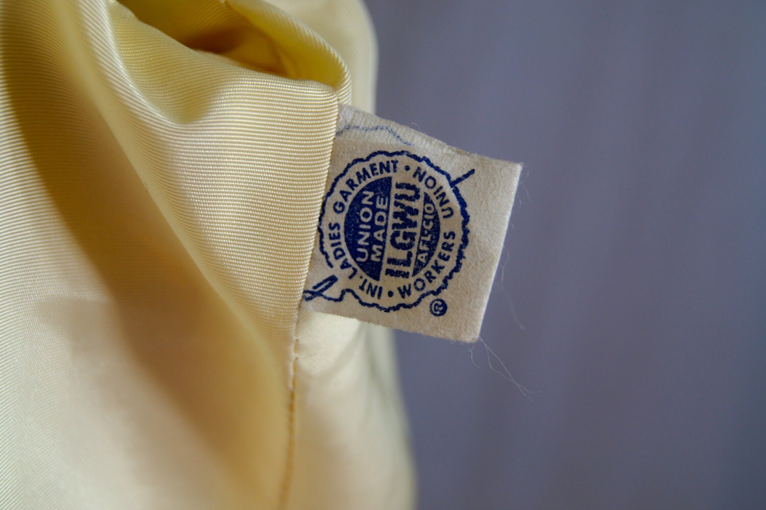 Vintage ILGWU Union Made Button Front Trench Coat Outerwear 1960's - Etsy