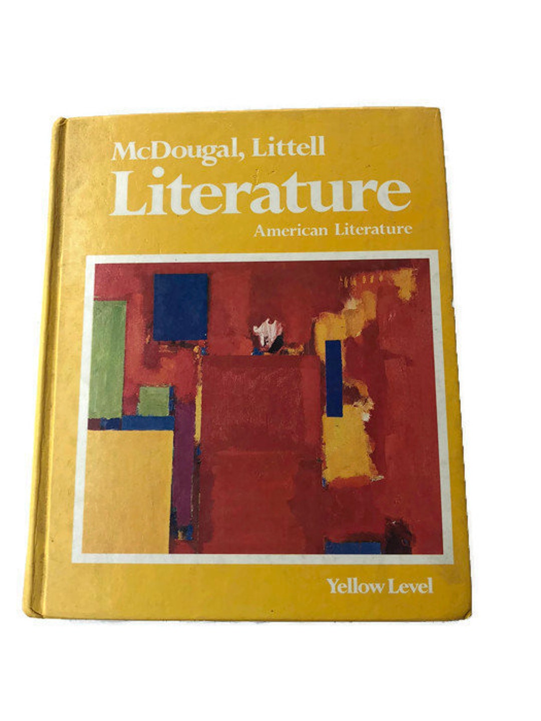 American Literature Mcdougal, Littell Yellow Level - Library Copy Santa ...