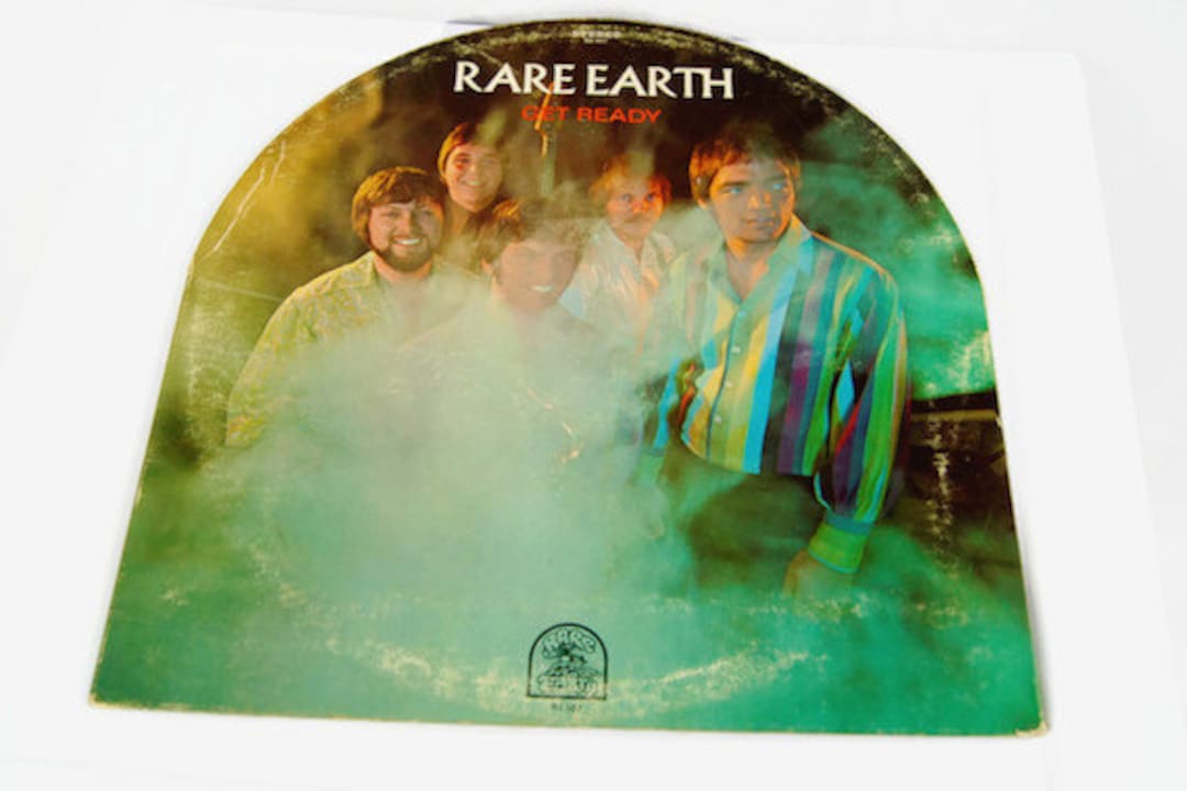 Rare Earth's Get Ready Vinyl LP Record Album 1969 Die Cut Round Top ...