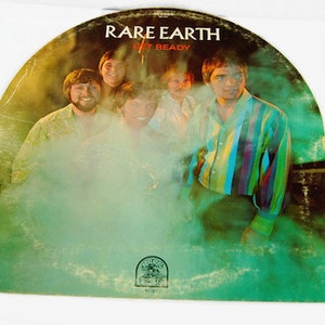 Rare Earth's Get Ready Vinyl LP Record Album 1969 Die Cut Round Top ...