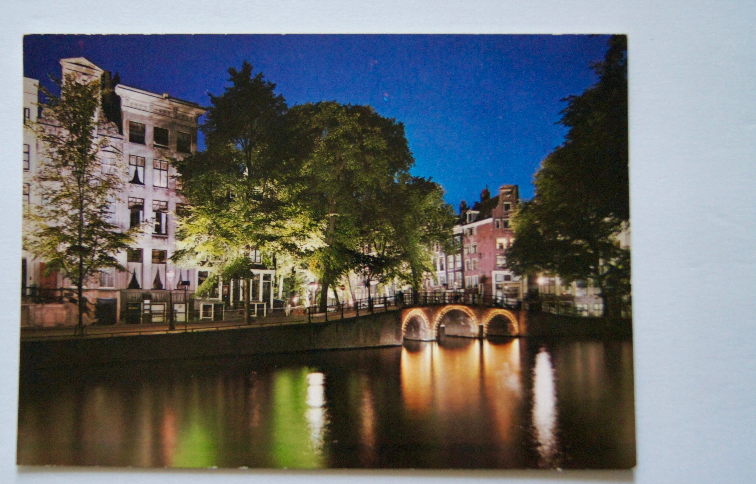 Vintage Postcard Amsterdam Herengracht Leidsegracht Post Card - Etsy
