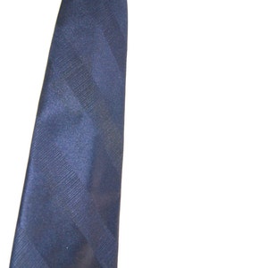 Vintage Towncraft Clip on Tie: Navy Blue Snapper Tie - Etsy
