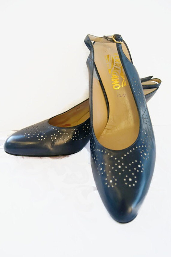 chanel vintage 1980s slingback - Gem