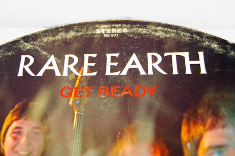 Rare Earth's Get Ready Vinyl LP Record Album 1969 Die Cut Round Top ...