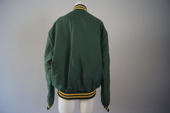 Vintage High School Bomber Jacket Nylon Made in USA H… - Gem