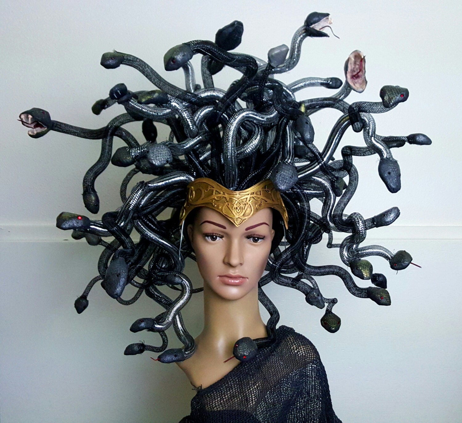 Medusa headpiece | Etsy