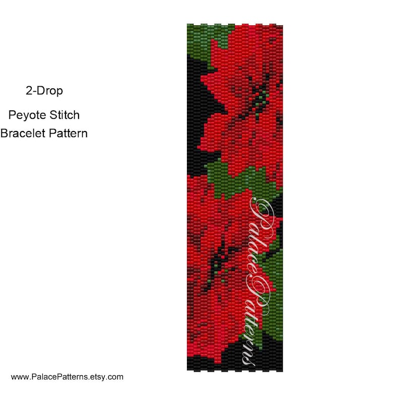 2 Drop Peyote Stitch - Etsy