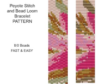 Bead Loom Bracelet Pattern 8/0 Seed Bead Pattern 8bead | Etsy