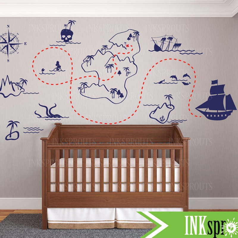 Pirate Wall Decals - Etsy