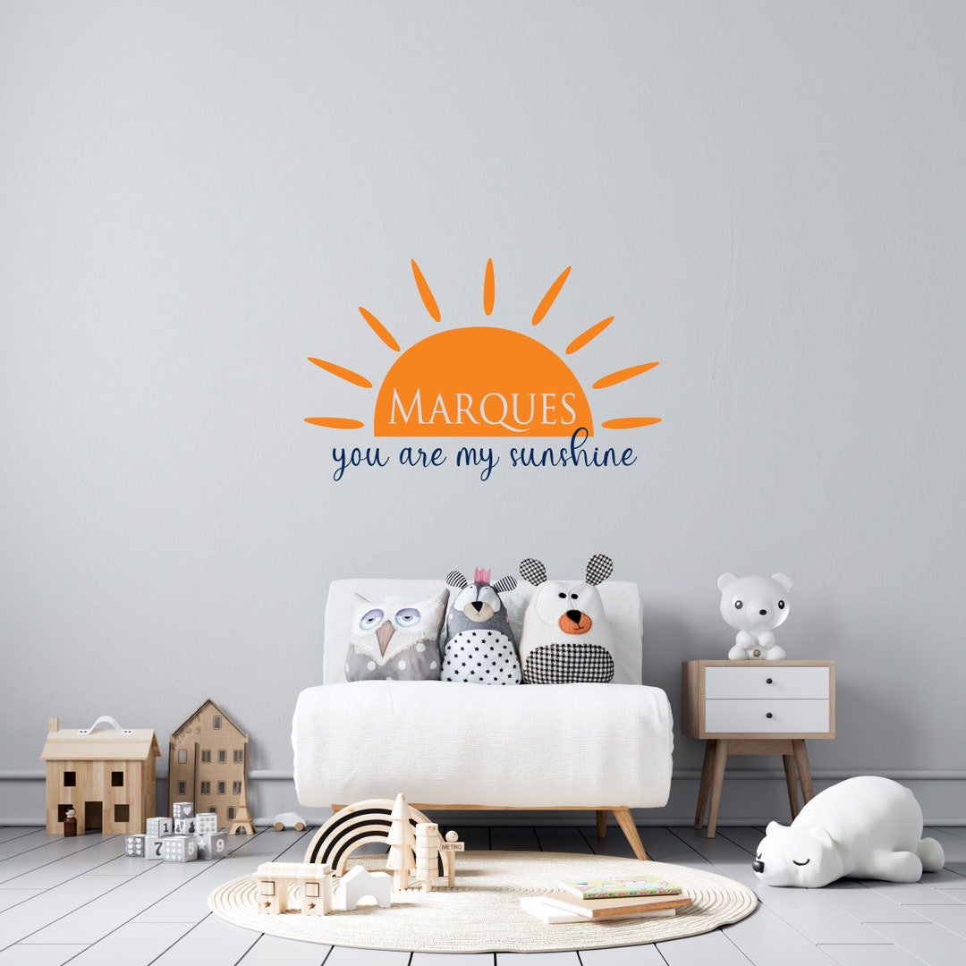 Half Sun Decal Pattern, Sunshine Pattern, Sunrise, Sunset Sticker ...