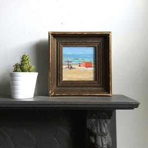 Small Canvas Beach Print, Landscape Painting , Beach Print, Print on ...