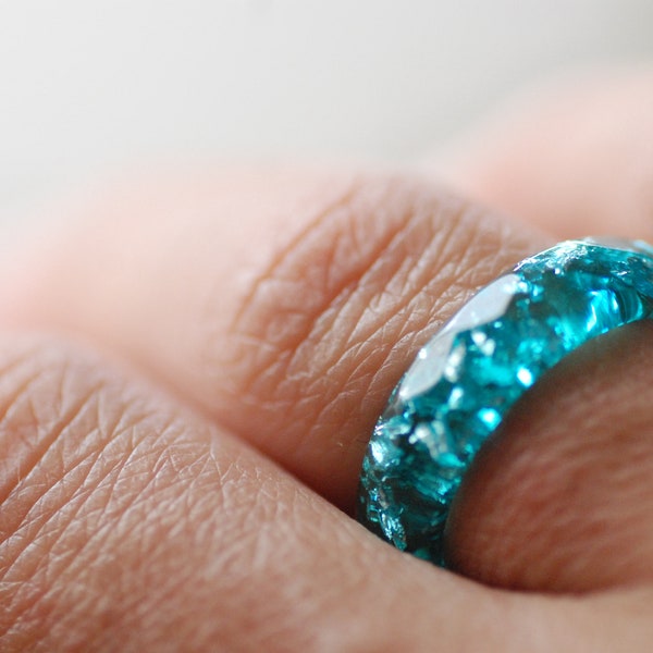 Light Blue Rings Women Ocean - Etsy