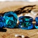Seashell Ocean Resin Gauges, Blue Surf Gauges, Summer Beach Ear Plugs ...