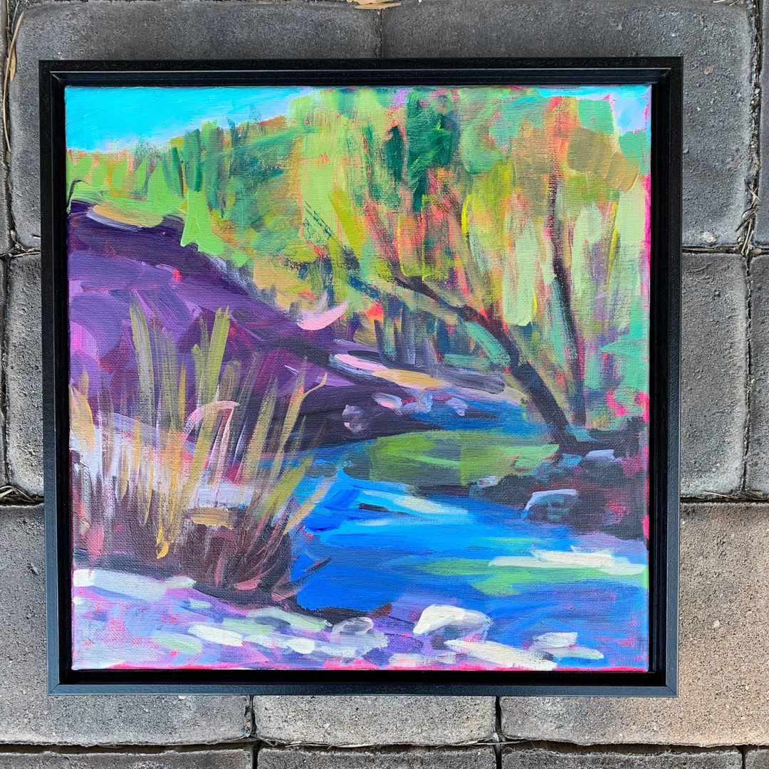 On Sale! Original Art Landscapes Contemporary Acrylic Painting by Tracy ...