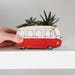 Large Red Van Planter. Perfect Cactus or Succulent Planter. - Etsy