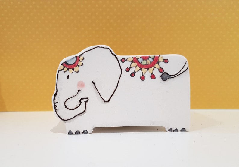 Small White Elephant Planter. Perfect Cactus or Succulent Planter ...