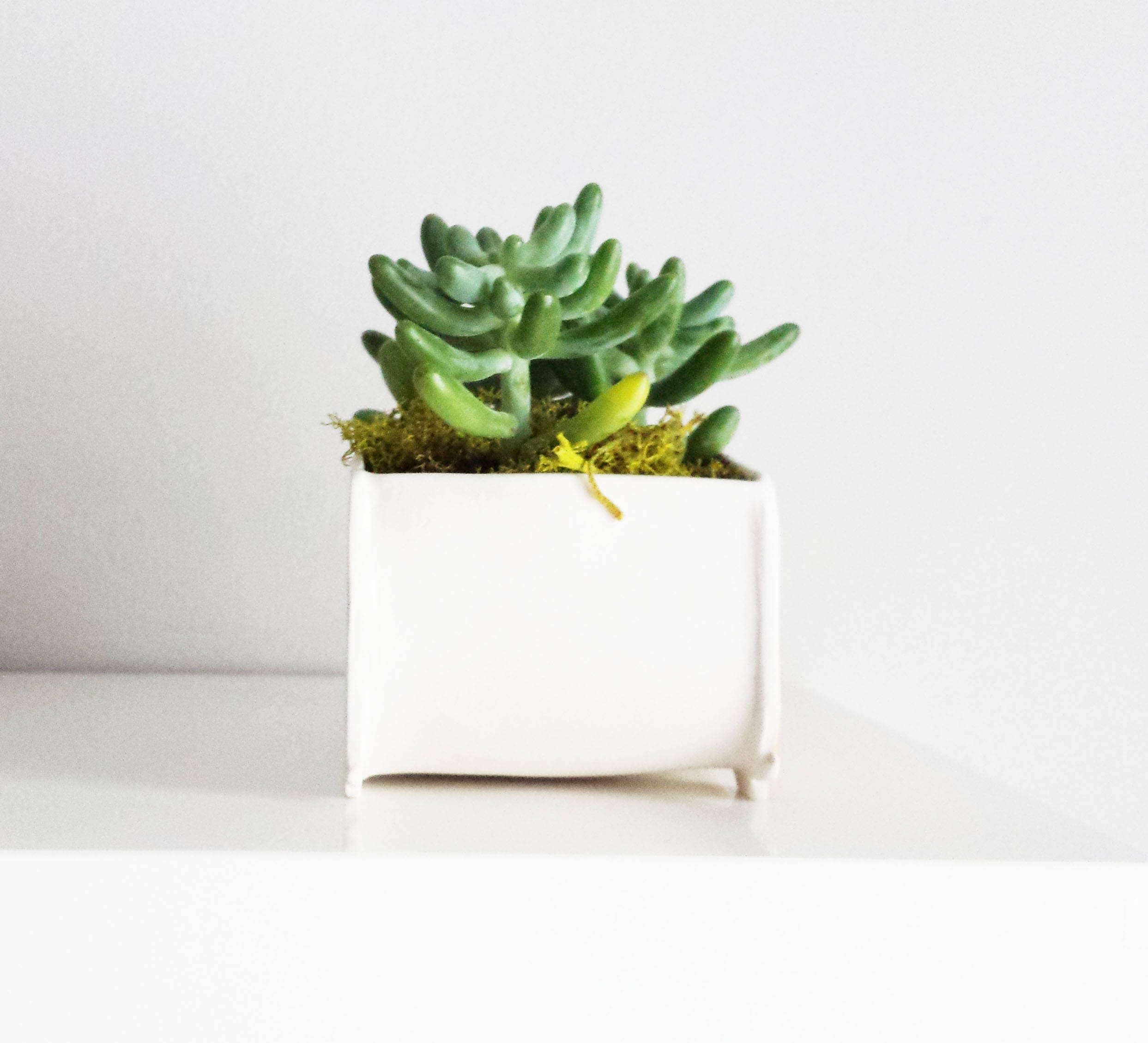 Large Red Van Planter. Perfect Cactus or Succulent Planter. Unique ...