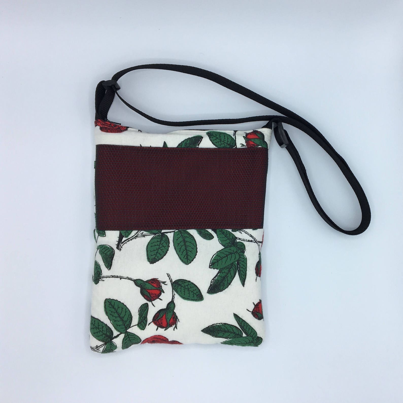 Deluxe Carry Bag Waterproof Red Roses on White for - Etsy