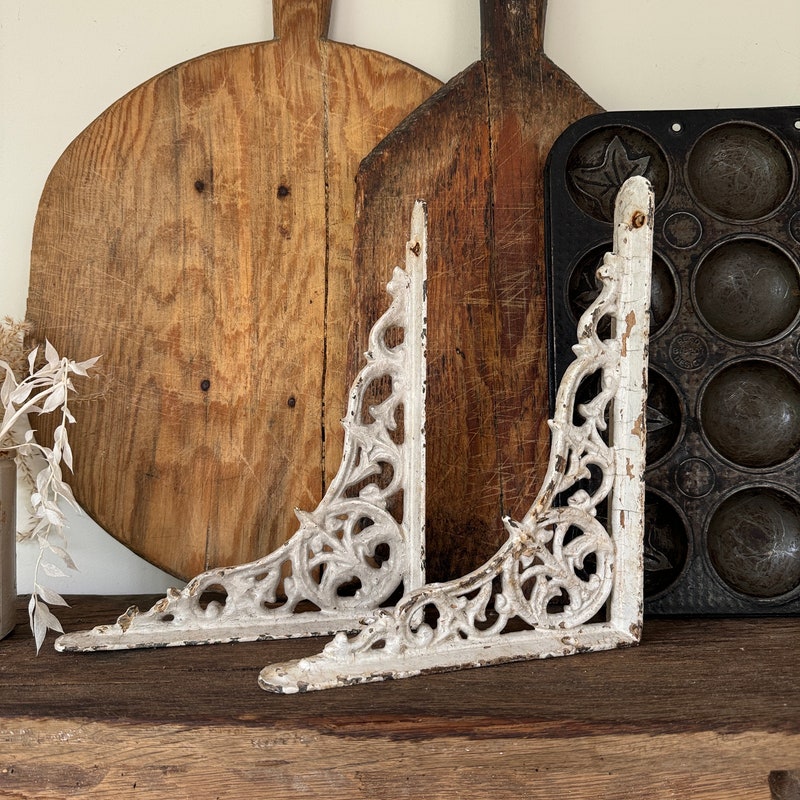 Antique Shelf Brackets - Etsy UK