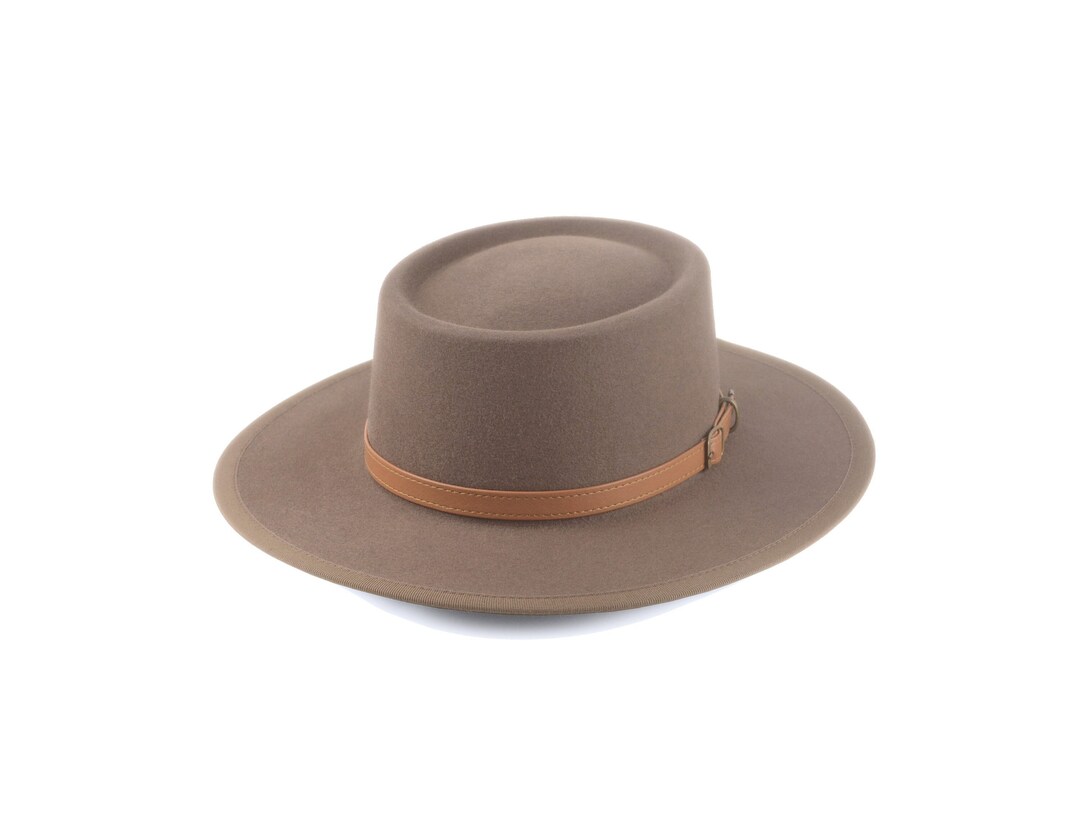 Desert Taupe Western Hat - the TALISMAN | Handmade Fur Felt Bolero ...