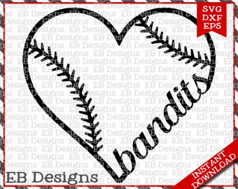 Tigers Baseball Love SVG DXF EPS Cutting Machine Files | Etsy